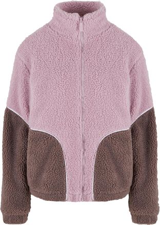 Karl Kani Sport Patch Teddy Block Trackjacket Rose/Taupe, S