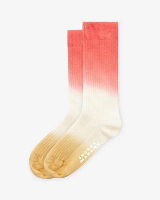 Isabel Marant Chaussettes Mizia - Femme - Rouge-ocre - Isabel Marant