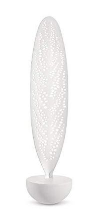 Alessi SA01 W Lovely Breeze Schaukelschale - Edelstahl 18/10, epoxidharzlackiert, weiß