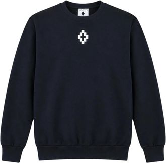 Marcelo Burlon F6Cmmasw100 Crewneck Sweatshirt - - Sweatshirts & Hoodies - Herren - Schwarzk - M