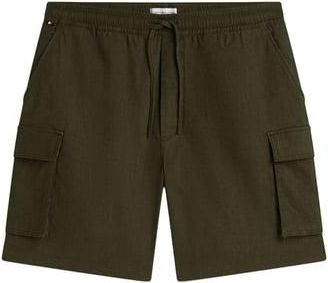 Tommy Hilfiger Short cargo en lin m&eacute;lang&eacute;