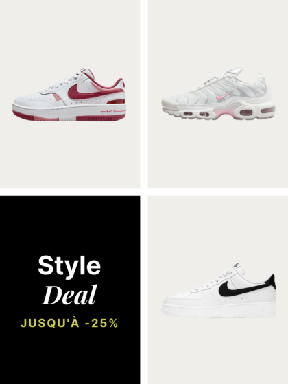 Style Deal du moment : Nike jusqu’à -25% de promotion