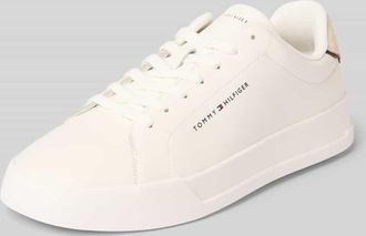 Tommy Hilfiger Low Top Sneaker aus echtem Leder Modell TH COURT