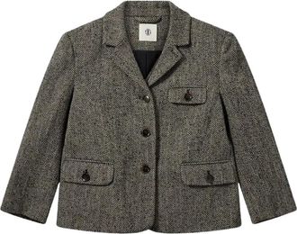The Garment York Fitted Jacket - Femme - Vestes - Brun - Taille: 36 FR