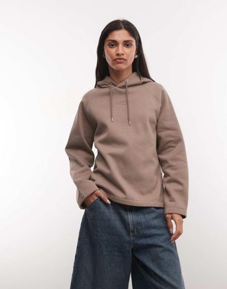 The North Face W pintado Kapuzenpullover in Garnet-Braun