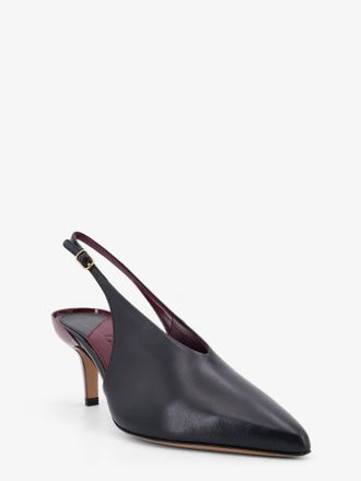 Chlo&eacute; Womens Pumps Suzie Leather Black High Heel Shoes