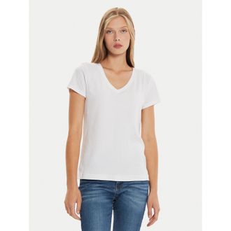 Lauren Ralph Lauren T-Shirt ILN62373 Wei&szlig; Regular Fit