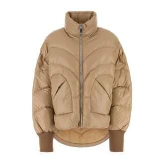 Khrisjoy Corazon Shiny Daunenjacke - - Jackets - Damen - Beige - 2XS