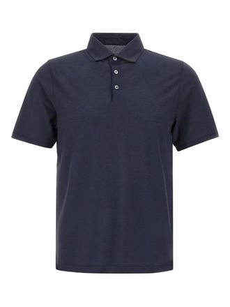 Diktat polo en coton - Bleu