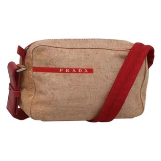 Prada Sac bandouli&egrave;re vintage Pre-owned - Femme - Pre-owned - Beige - Taille: ONE Size