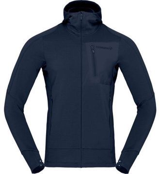 Norr&oslash;na Falketind Power Grid Hood - Fleecepullover - Herren