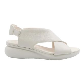 Camper Elastische Ledersandalen in Creme - - Shoes - Damen - Wei&szlig; - 40 EU
