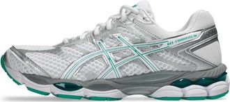 Asics Gel-Cumulus 16 en blanc, argent et vert