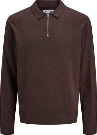 Jack & Jones Male Gestricktes Polo Einfarbig Gestricktes Polo