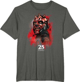 Star Wars Episode I 25th Anniversary Darth Maul Sith Rage T-Shirt