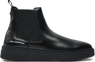 Karl Lagerfeld Klassische Stiefeletten KL53340A Schwarz