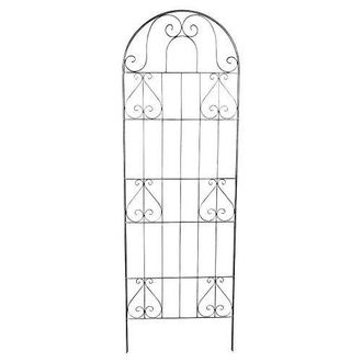 Siena Garden Rankgitter Metall in anthrazit 57,5x180cm