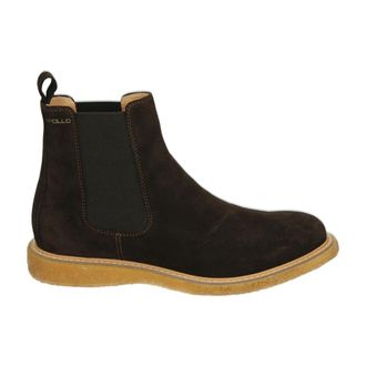 Sioux Braune Business Mid Wildlederschuhe - - Shoes - Herren - Braun - 47 EU