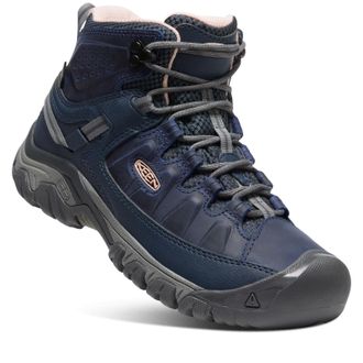 Keen Damen Targhee 3 Mid Waterproof Wanderstiefel, Vintage Indigo Peachy Keen, 39 EU