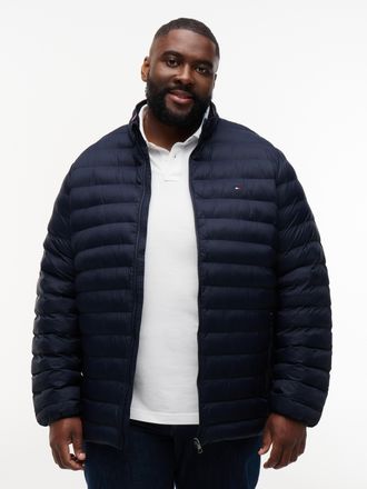 Tommy Hilfiger Big & Tall Steppjacke BT-PACKABLE RECYCLED JACKET, Herren, Gr. 4XL, blau (desert sky), Web, Obermaterial: 100% Nylon. Futter: 100% Nylon. F&uuml;llung: 100% Polyester
