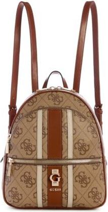 Guess sac à dos de loisirs Erenia Backpack Latte Logo marron clair