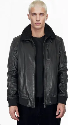 Trueprodigy Lederjacke Blaze Pilotenjacke Fliegerjacke