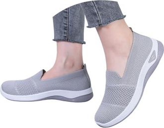 Generic Chaussures sans lacets pour femme - En maille - Baskets classiques - Chaussures de loisirs - Chaussures de sport - Pieds larges - Chaussures d&eacute;t&eacute; - Ch