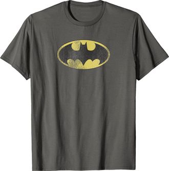 Batman Batman Retro Bat Logo Distressed T-Shirt