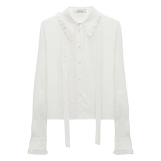 Dorothee Schumacher Natural Ease Shirt - - Blouses & Shirts - Damen - Wei&szlig; - M