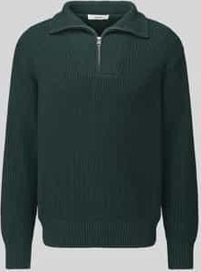 Selected Regular Fit Troyer aus reiner Baumwolle Modell DRY