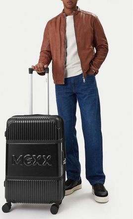 Mexx Mittlerer Koffer CEO-MEXX-039-M-BLACK Schwarz