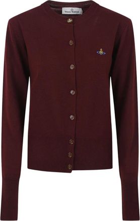 Vivienne Westwood Femme, Pulls, Rouge, Taille: 38 FR Bea Cardigan