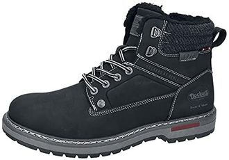 Dockers by Gerli Bottines Hiver Homme Bottes DHiver noir EU42 polyur&eacute;thane, semelles en caoutchouc