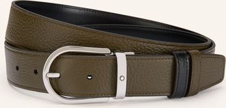 Montblanc Lederg&uuml;rtel Zum Wenden schwarz