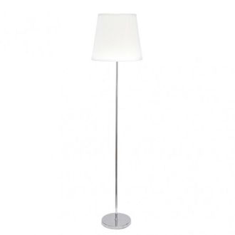 Fabrilamp Fabrilamp - Lampe de Lampadaire Maldivas Living Room 1xe27 Chrome/white 40d de