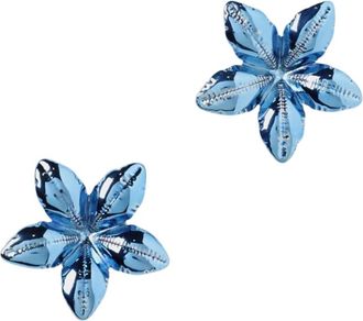 Marni Femme, Accessoires, Bleu, Taille: ONE Size Jewel Button Earring