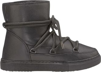 INUIKII Femme, Chaussures, Noir, Taille: 40 EU Full Leather Baskets