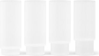 Ferm Living Verres longs Ripple - Set de 4 Ferm Living