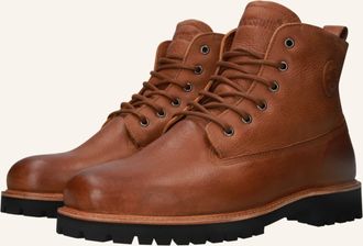 Blackstone Schn&uuml;rboots braun