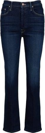 Mother Jean slim taille haute uni