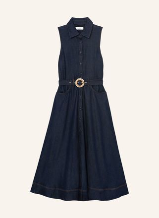 Reiss Reiss Hemdblusenkleid Remi In Jeansoptik blau