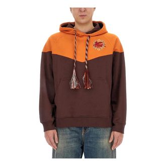 Etro Herren, Sweatshirts & Hoodies, Orange, LGr&ouml;&szlig;e