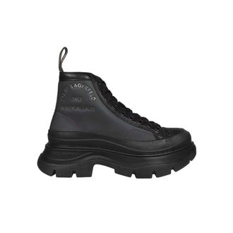Karl Lagerfeld Schn&uuml;rstiefeletten - - Shoes - Damen - Schwarzk - 35 EU