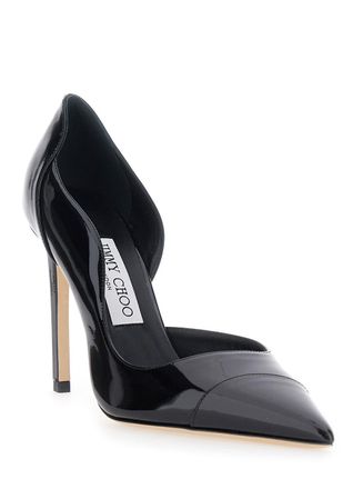 Jimmy Choo London Womens Pumps Brigitte Black Leather Calf