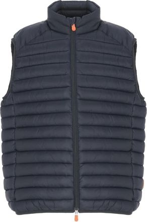 Save The Duck Homme, Vestes, Bleu, Taille: 2XL Padded Quilted Vest