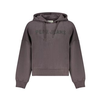 Pepe Jeans London Rhinestone Hoodie - - Sweatshirts & Hoodies - Damen - Schwarzk - XS