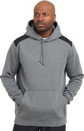 CAT Caterpillar Mens Essentials Hooded Sweatshirt Dark Heather Grey Size UK XXL EU XXL