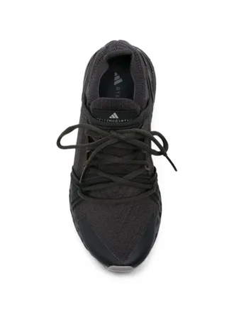 adidas by Stella McCartney Leopard-Print Chunky Sole Sneaker - Black