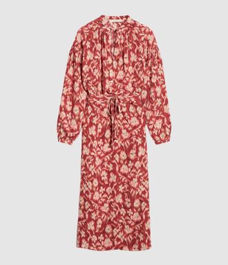 Vanessa Bruno Robe Longue Catinka Floral