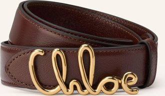 Chlo&eacute; Lederg&uuml;rtel braun